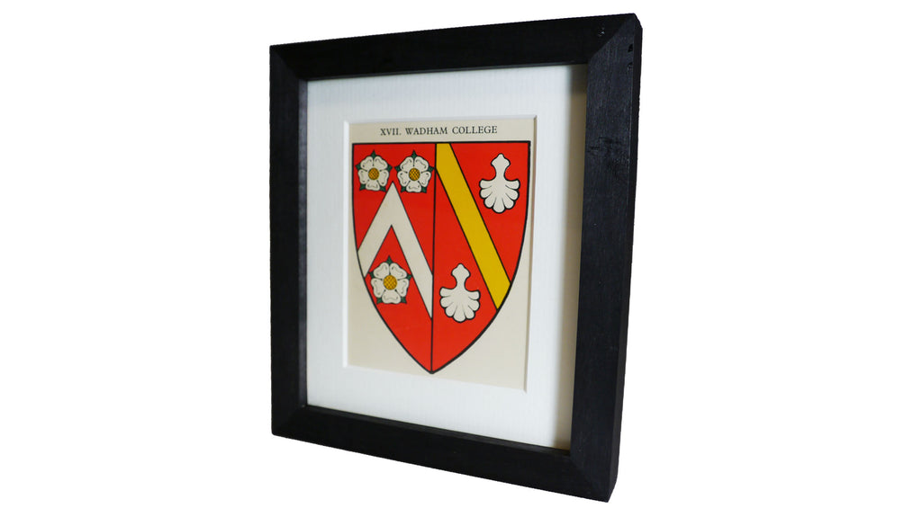 Framed 1920s Oxford College Crest | Scriptum Fine Stationery – Scriptum ...