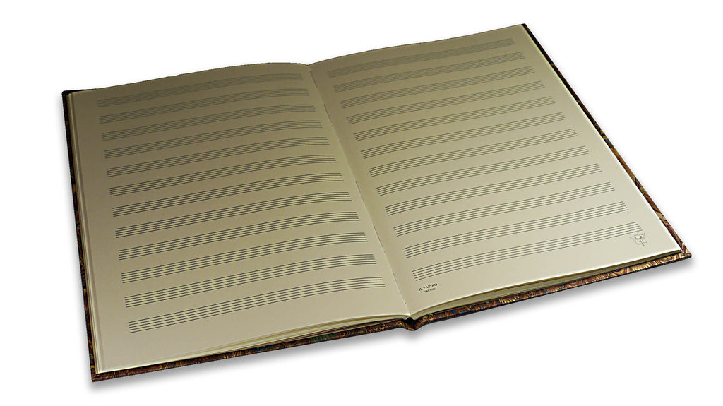 Marbled Music Manuscript Journal | Scriptum Fine Stationery – Scriptum ...