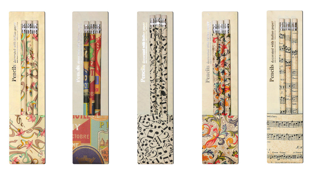Three Italian Pencils - New Designs | Scriptum Fine Stationery ...